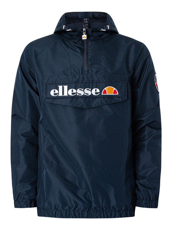 Ellesse Mont 2 Pullover Jacket - Navy - The Men's Designer Fashion Store