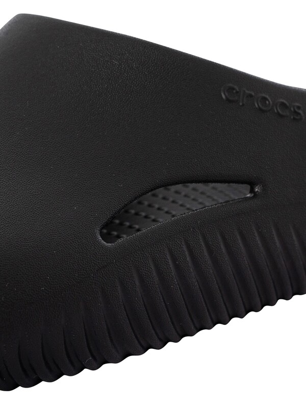 Crocs Mellow Recovery Clogs - Black - The Men's Designer Fashion Store