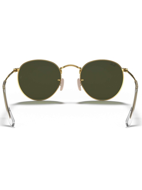 Ray-Ban RB3447 Round Flat Sunglasses - Green Classic - Standout