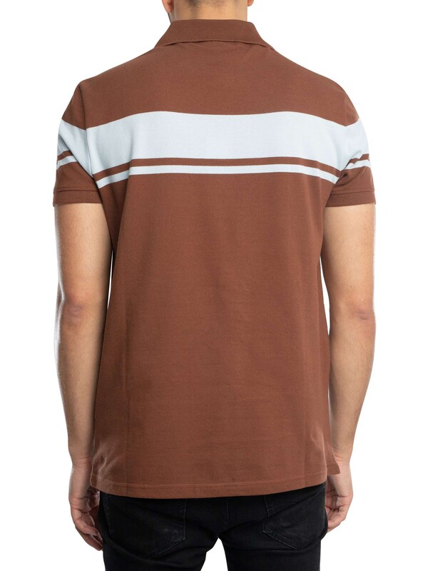 Sergio Tacchini Young Line Polo Shirt - Cappuccino/Celestial - The Men ...