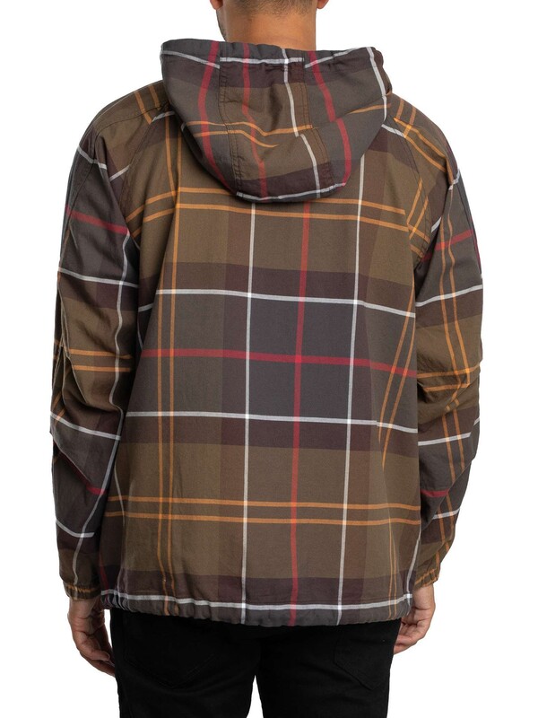 Pretty Green Winston Check Smock Jacket - Multi - The Men's Designer ...